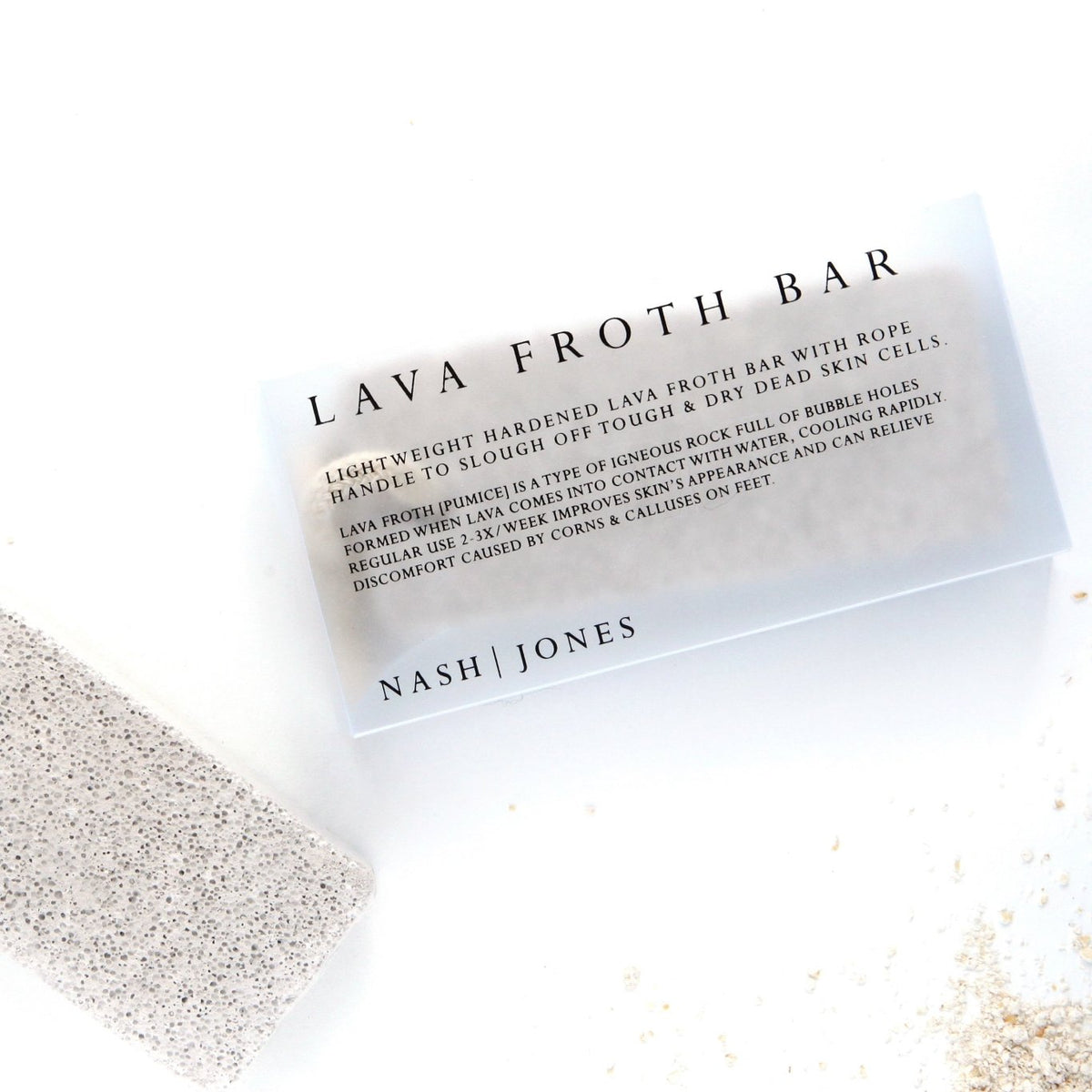 Lava Pumice Bar – Adorned Rebel